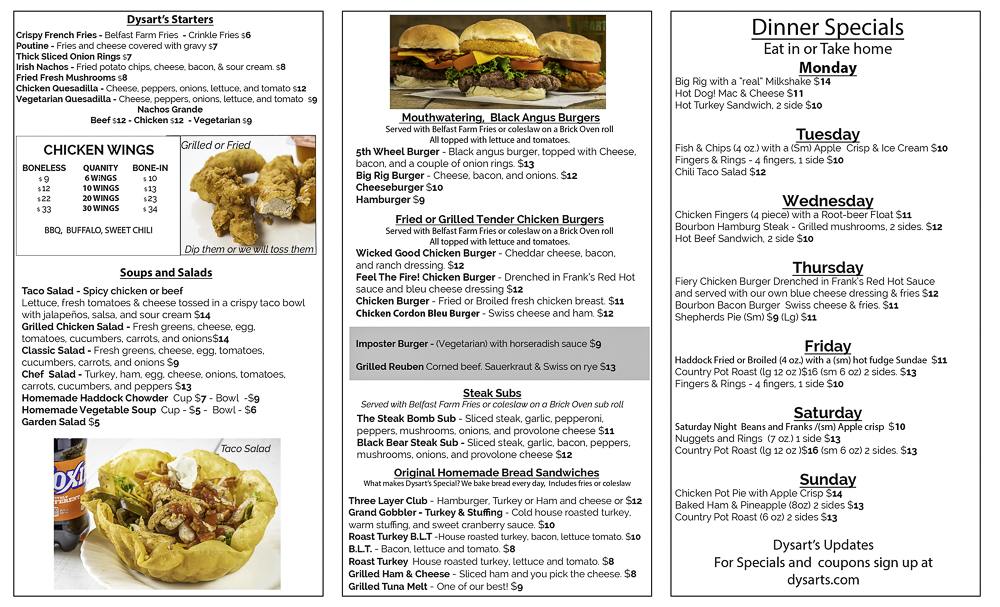 Restaurant & Truck Stop | Dysart's